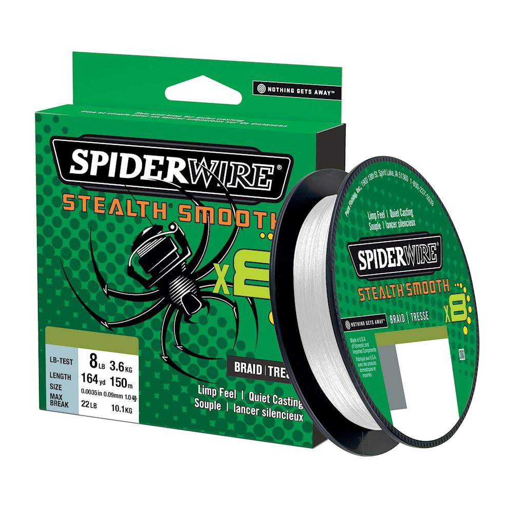 Spiderwire Stealth Smooth 8 Translucent White kuitusiima 150m ...