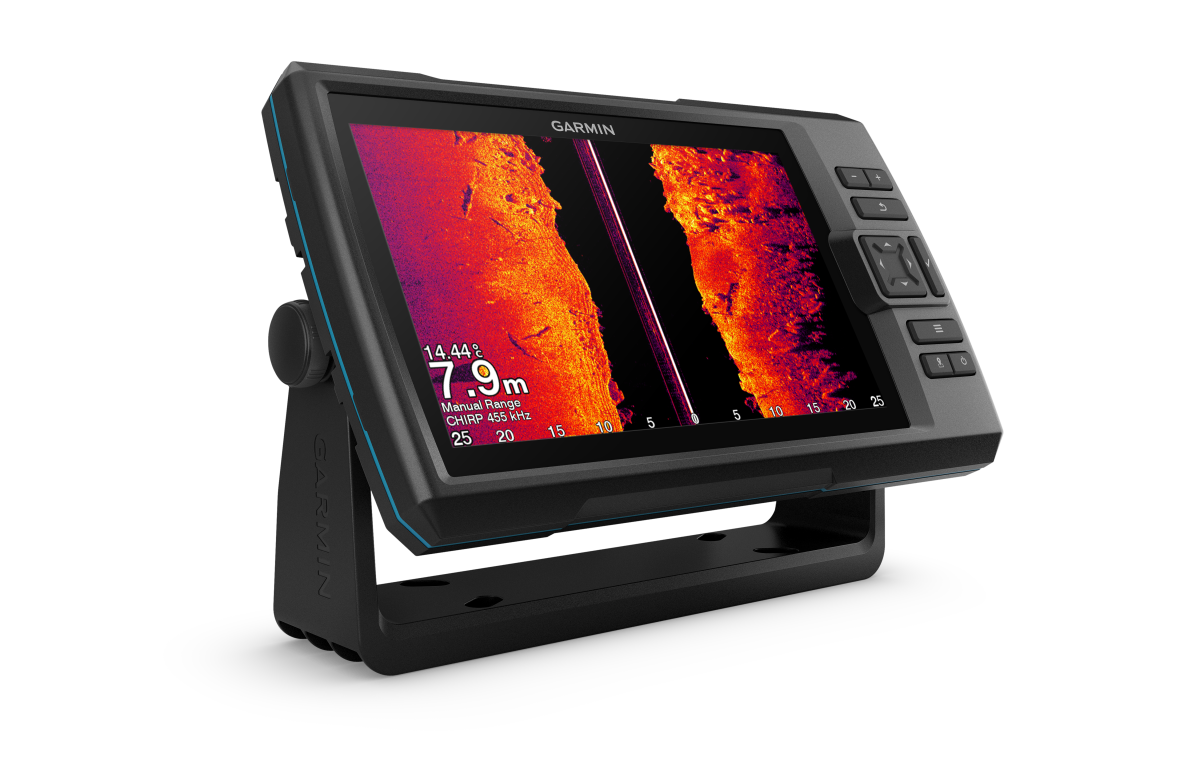 Garmin Striker Vivid 9sv kaikuluotain peräpeilianturilla ...