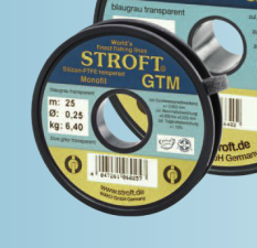 Stroft GTM 25 m, Vahvuudet 0,10 mm - 0,30 mm - Kalastusväline Rialinna