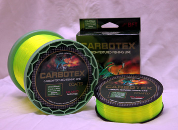 Carbotex Coated Hi-Vis Neon Yellow 600 m - Kalastusväline Rialinna