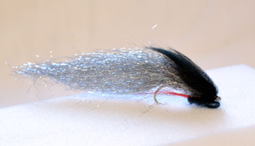 Tinsel Fly - Silver - Kalastusväline Rialinna